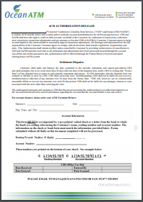 New ATM Order – ACH Form