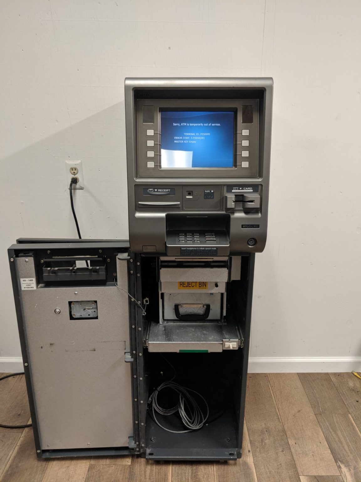 Nautilus Hyosung 5000CE – Used With 2K Cassette | Ocean ATM