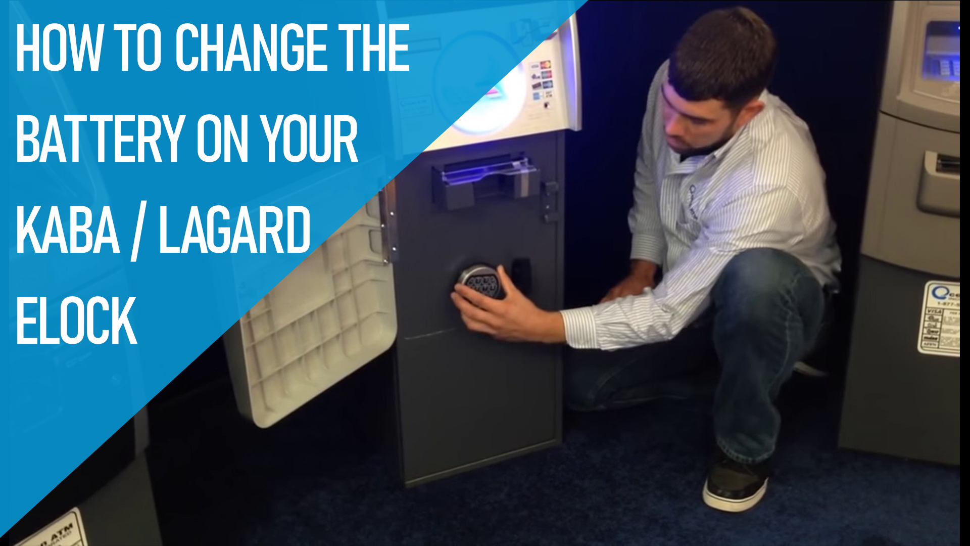 How To Change The Battery On Your Kaba – LaGard Elock | Ocean ATM